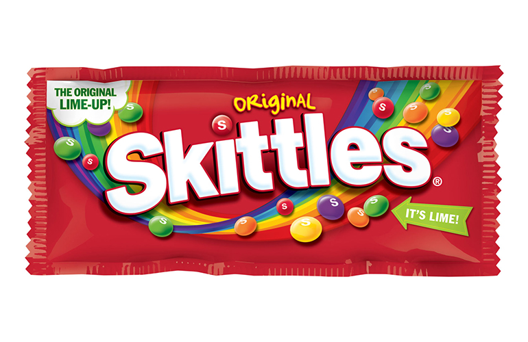 Lime skittles store