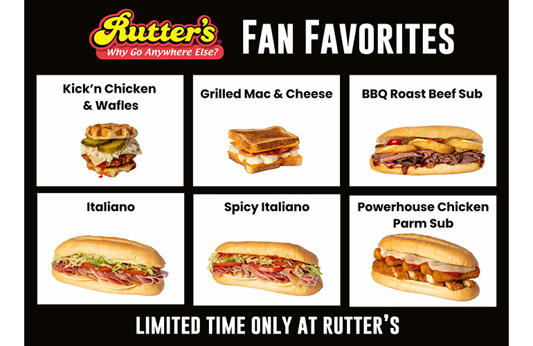Rutter's Brings Back Six Menu Items - CStore Decisions