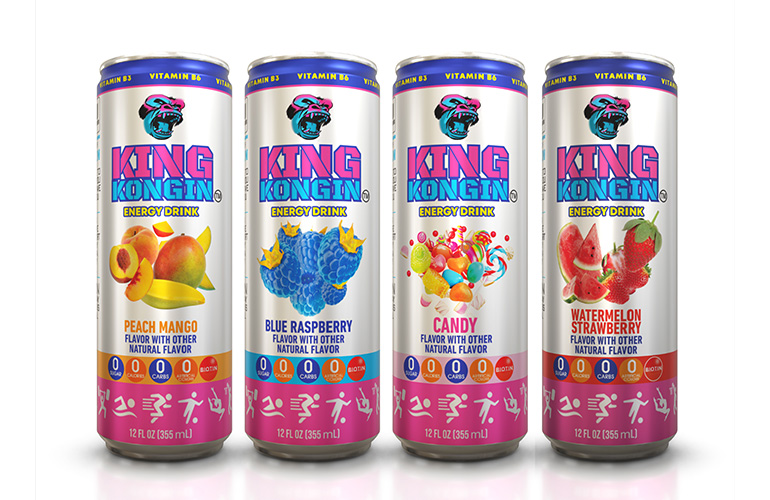 Energy Pouches and Drinks Bronze Award: King Kongin Blue Raspberry ...