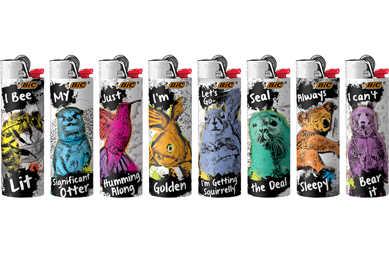 Party Animal-Themed Lighters - CStore Decisions