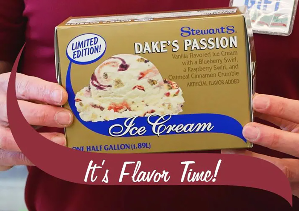 Stewart's Adds New Ice Cream Flavor Honoring the Dake Family - CStore ...
